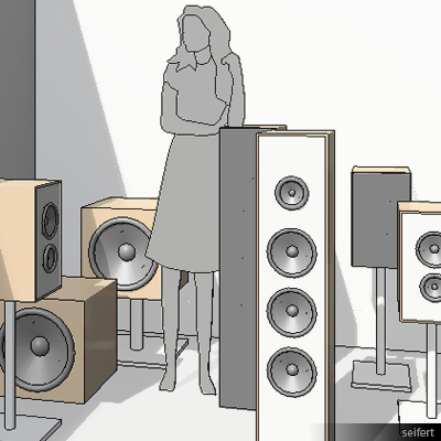 Building Revit Family Speaker Loudspeaker Audio