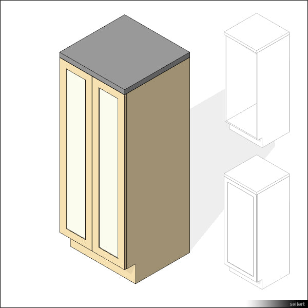 Building Revit Family sideboard board kitchen