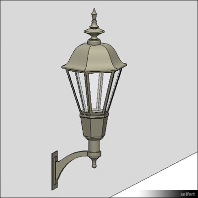 Building Revit Family Historic Street Lamp