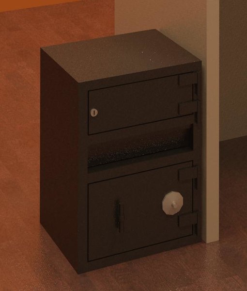 Building Revit Family Safe Office Home