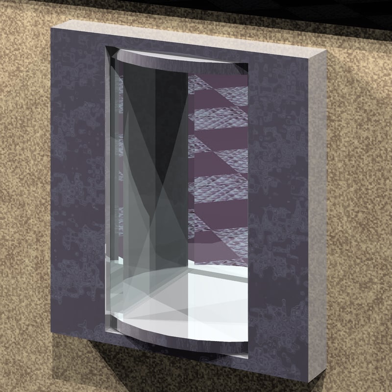 Building Revit Family Bulletproof Rotary Package