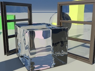 Materials 3ds Max Texture mental ray glass