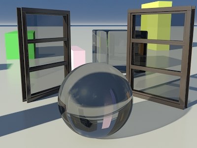 Materials 3ds Max Texture mental ray glass