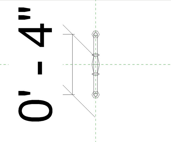 Building Revit Family handle hardware cabinet