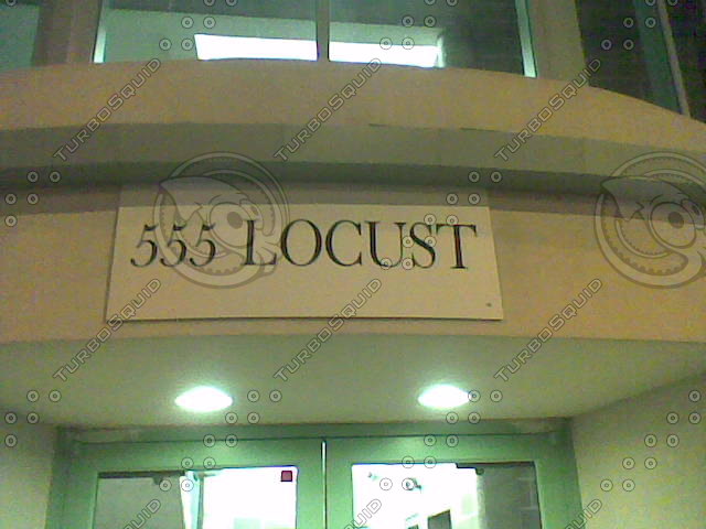 Stock JPEG Locust sign street