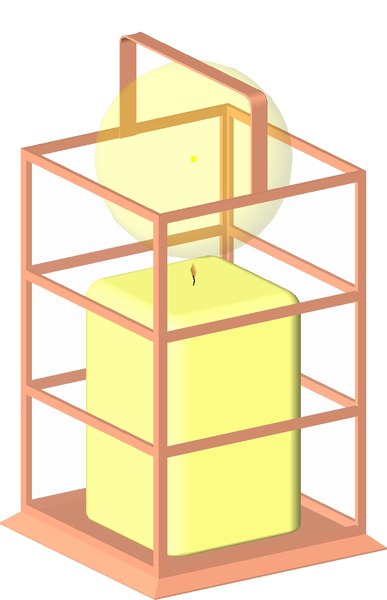 Building Revit Family lantern outdoor Lamps