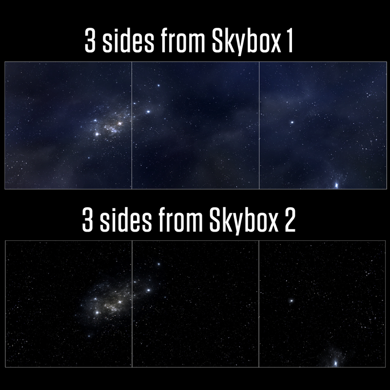 space skyboxes 3d model