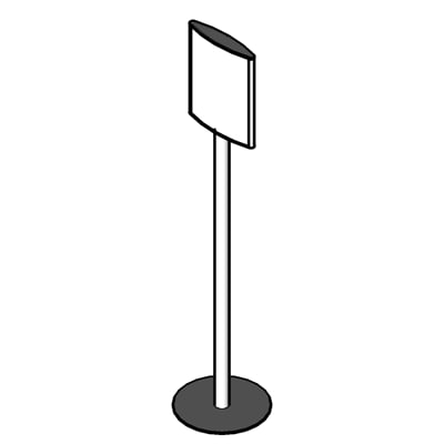 Building Revit Family sign double sided