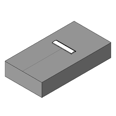 Building Revit Family sign frame landscape