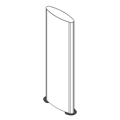 Building Revit Family sign sided lighted