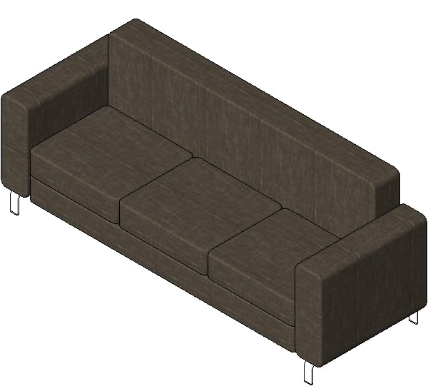 Building Revit Family sofa Furniture rfa