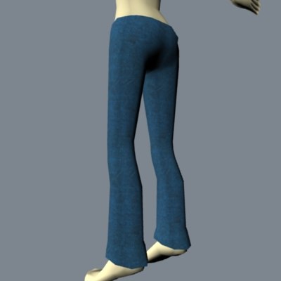 Texture JPEG denim blue diffuse