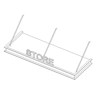 Building Revit Family canopy steel channel
