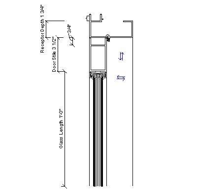 Building Revit Family door Detail Component