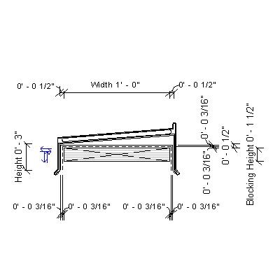 Building Revit Family coping Detail Component