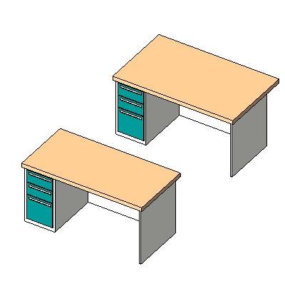 Building Revit Family desk Furniture table