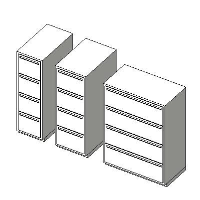 Building Revit Family file Furniture cabinet