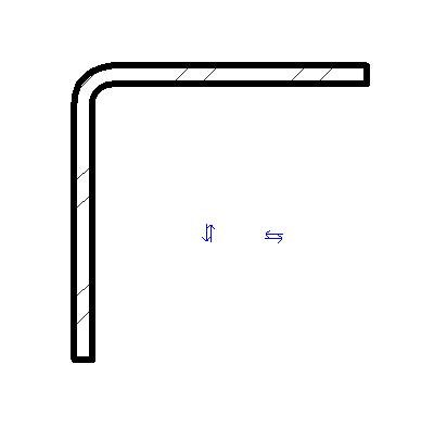 Building Revit Family bent plate Detail