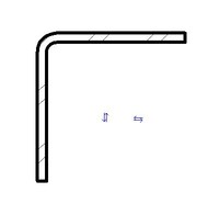 Building Revit Family bent plate Detail