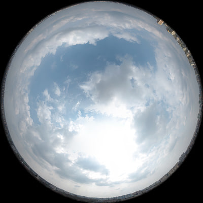 Texture TIFF hdr sun sky