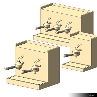 Building Revit Family Espresso Machine Coffee