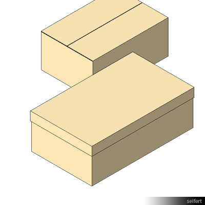 Building Revit Family Carton Container Entourage