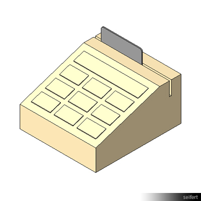 Building Revit Family Chipcard Reader Office