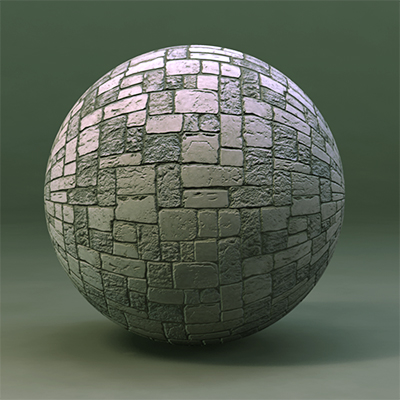 Materials Maya brick paving maya