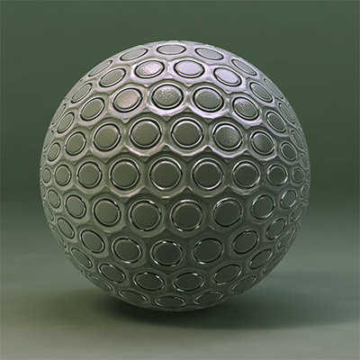 Materials Maya abstract alien ornament