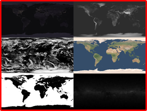 Texture JPEG Earth texture huge