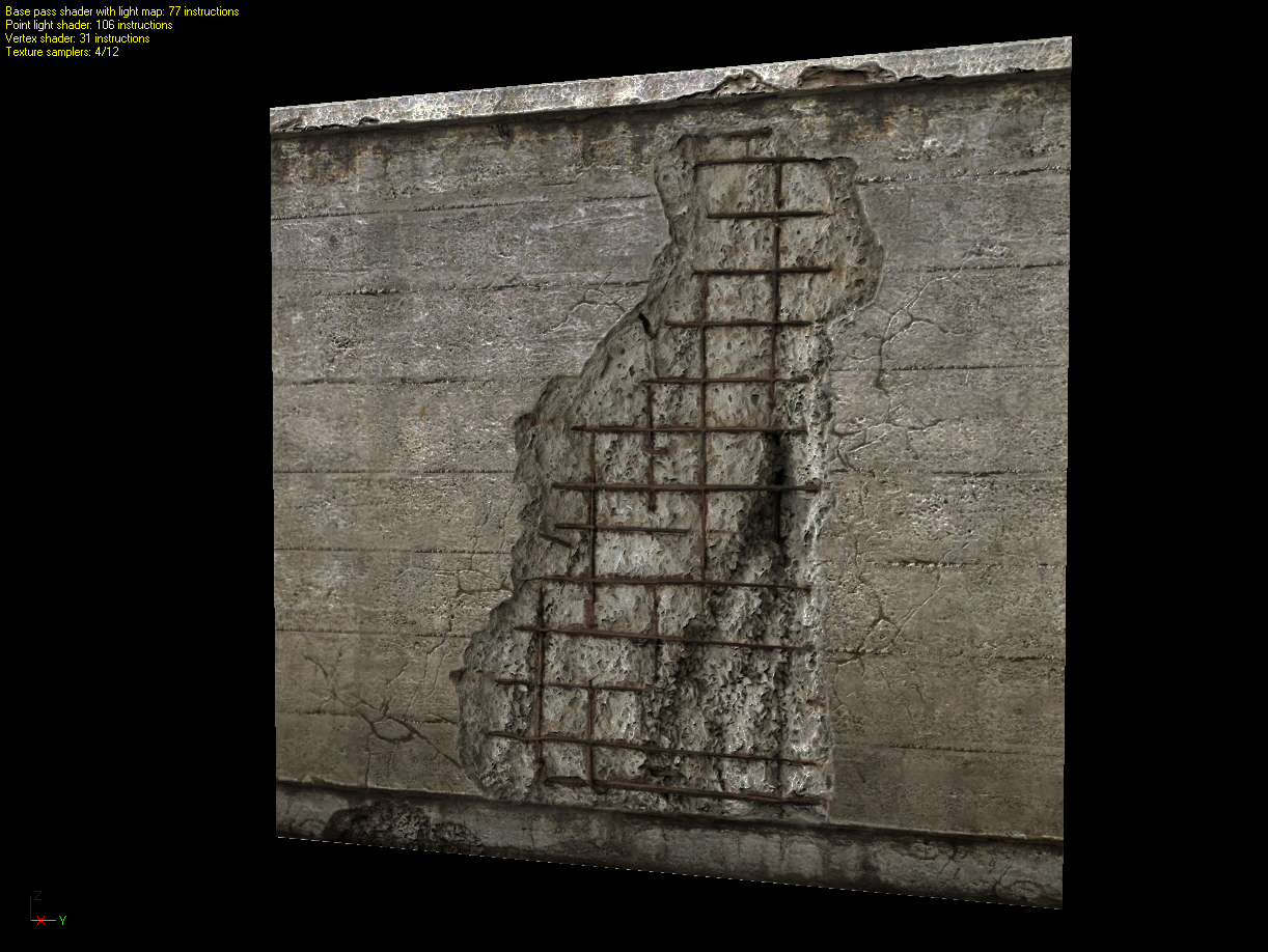 Texture Targa next gen concrete