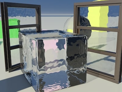 Materials 3ds Max Texture mental ray glass