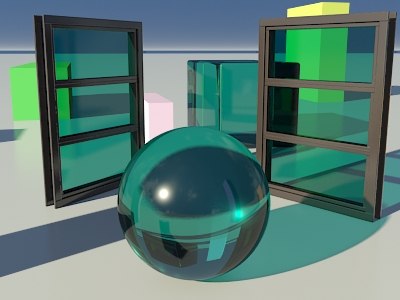 Materials 3ds Max Texture mental ray glass