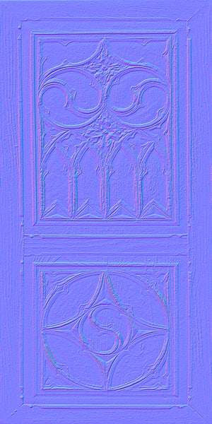 Texture PNG gothic panel tiles