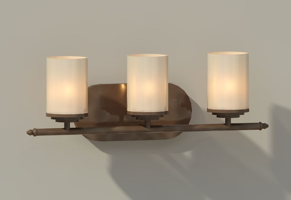 Building Revit Family Light vanity bathroom