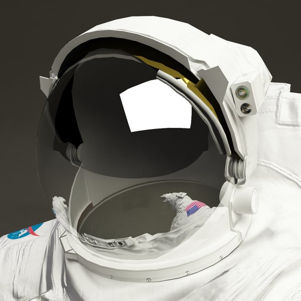 nasa space suit 3d model