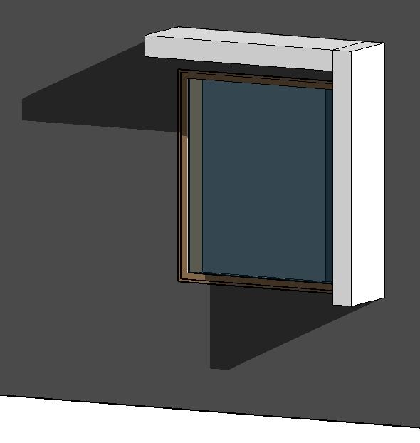 Building Revit Family shading overhang sun