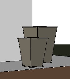 Building Revit Family Planter Pot Vase