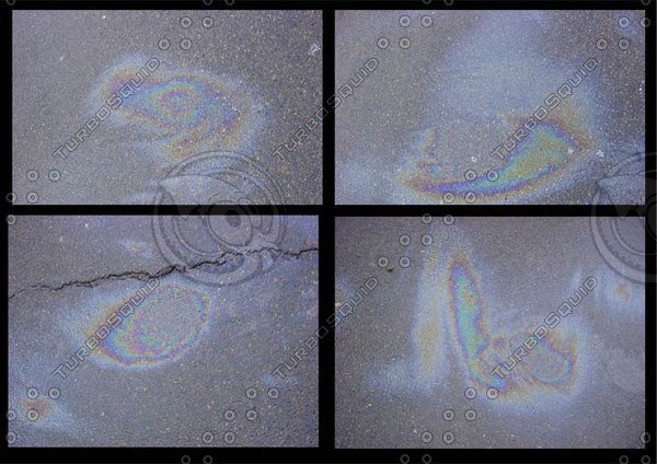 Texture oil stain rainbow