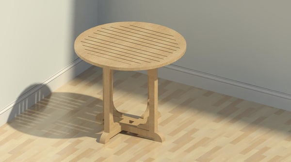 Building Revit Family table furniture patio
