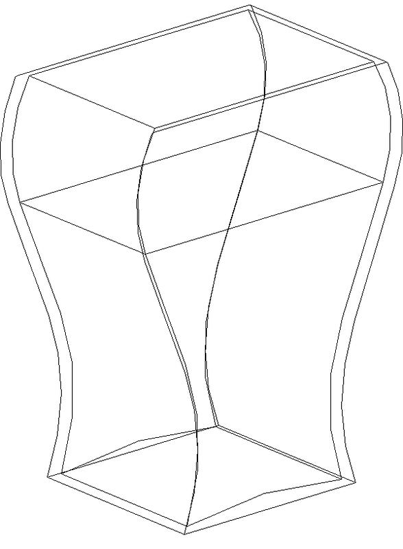 Building Revit Family vase Decorative parametric