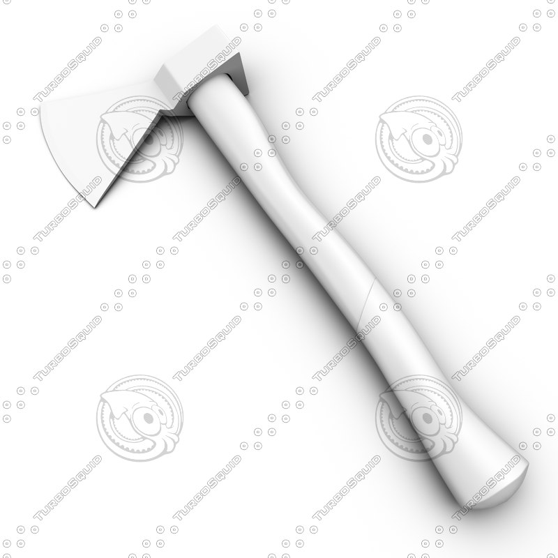 Stock JPEG axe arm black