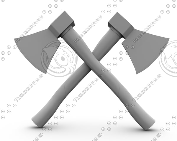 Stock JPEG axe arm black