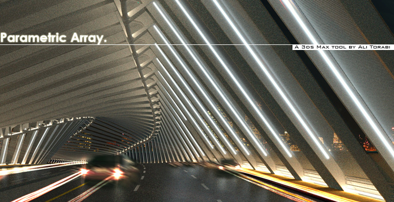 Plug ins MaxScript Parametric array animating