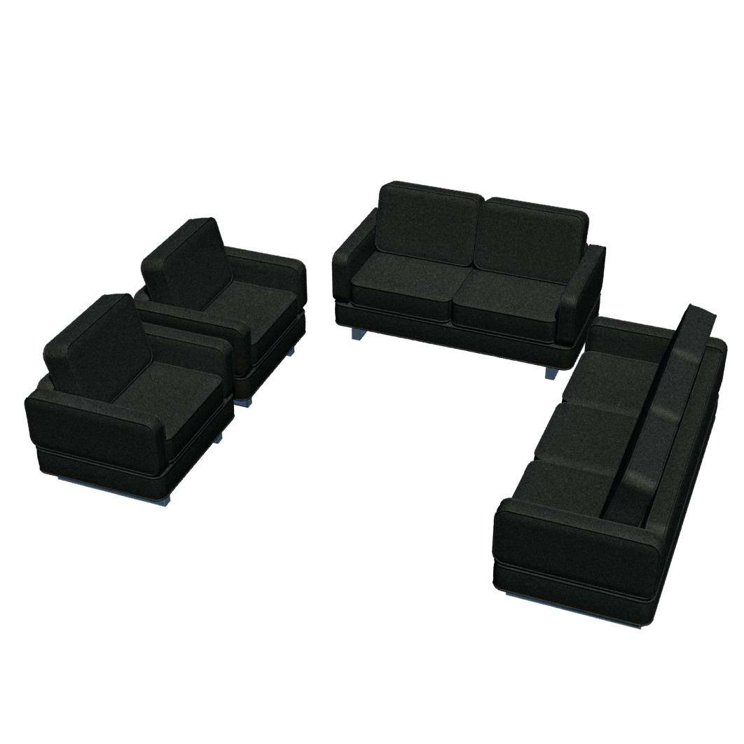 Building Revit Family couch 1 sofa