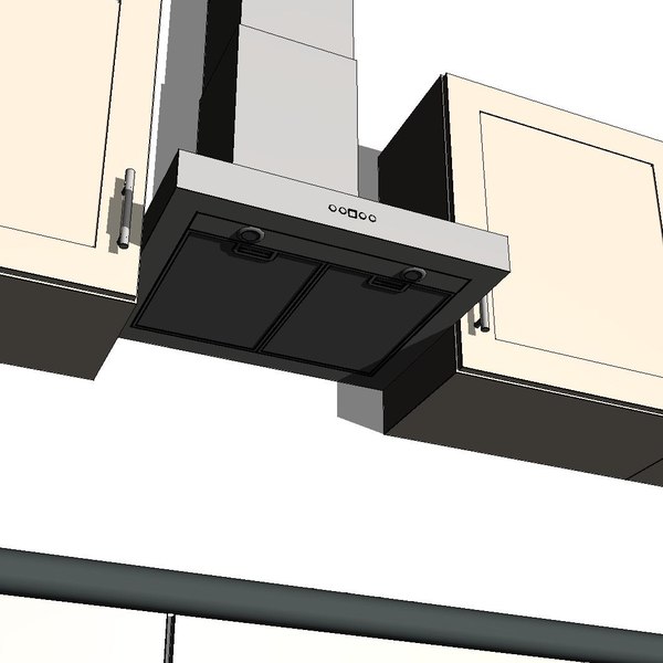 Building Revit Family kitchen hob stove