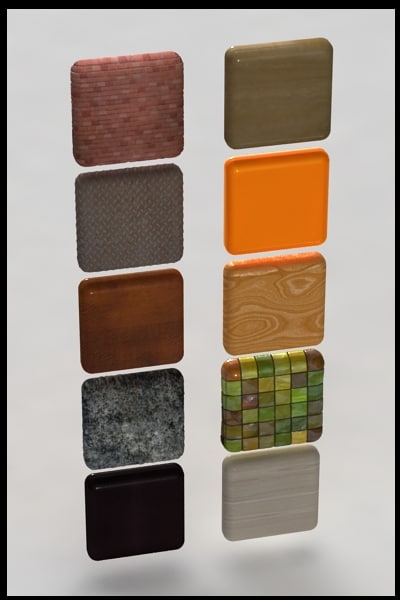 Materials 3ds Max Texture materials vray hq