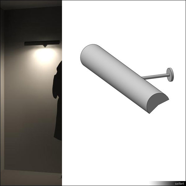 Building Revit Family lamp wall light