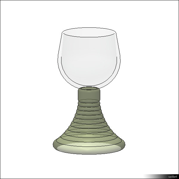 Building Revit Family drinking drink glass