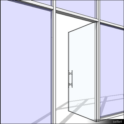 Building Revit Family Door Swing Wall